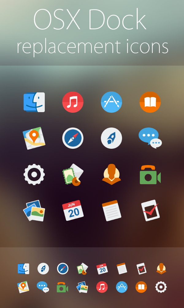 OSX Yosemite Icons | AlienValley