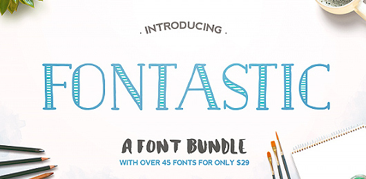 Fontastic Font Bundle | AlienValley