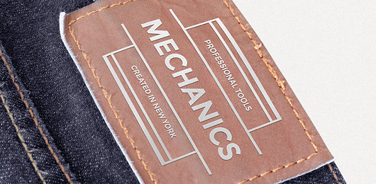 Leather Patch Mockup | AlienValley