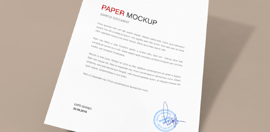 Paper Mockup Set | AlienValley